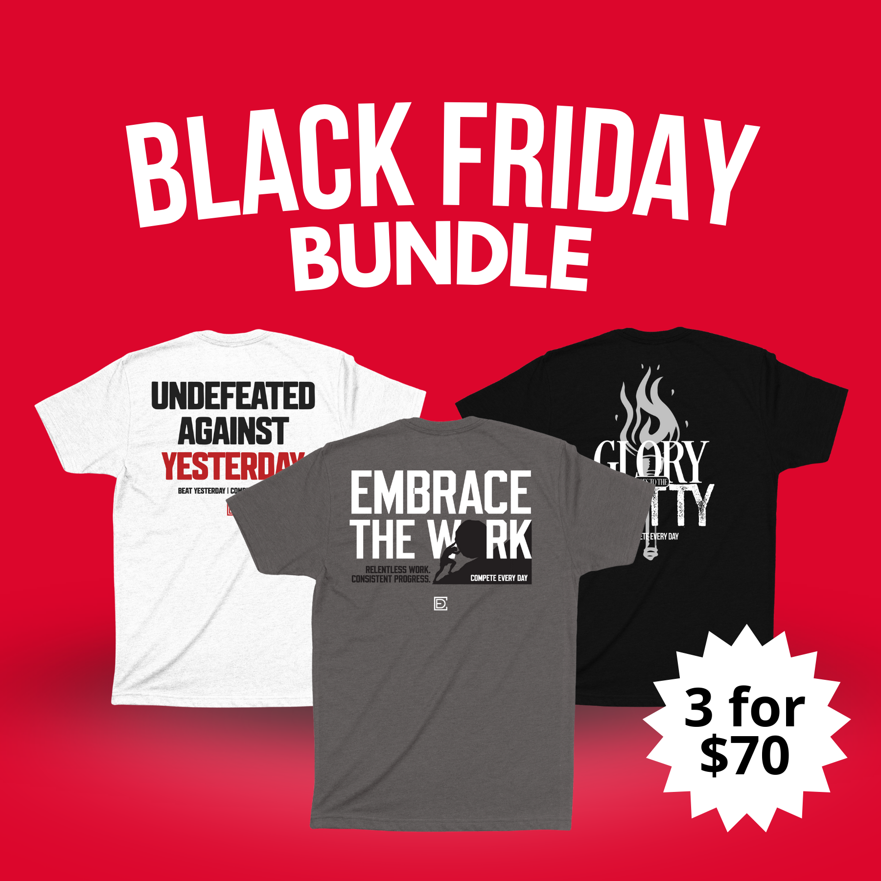 Black Friday Bundle (Medium, XL)